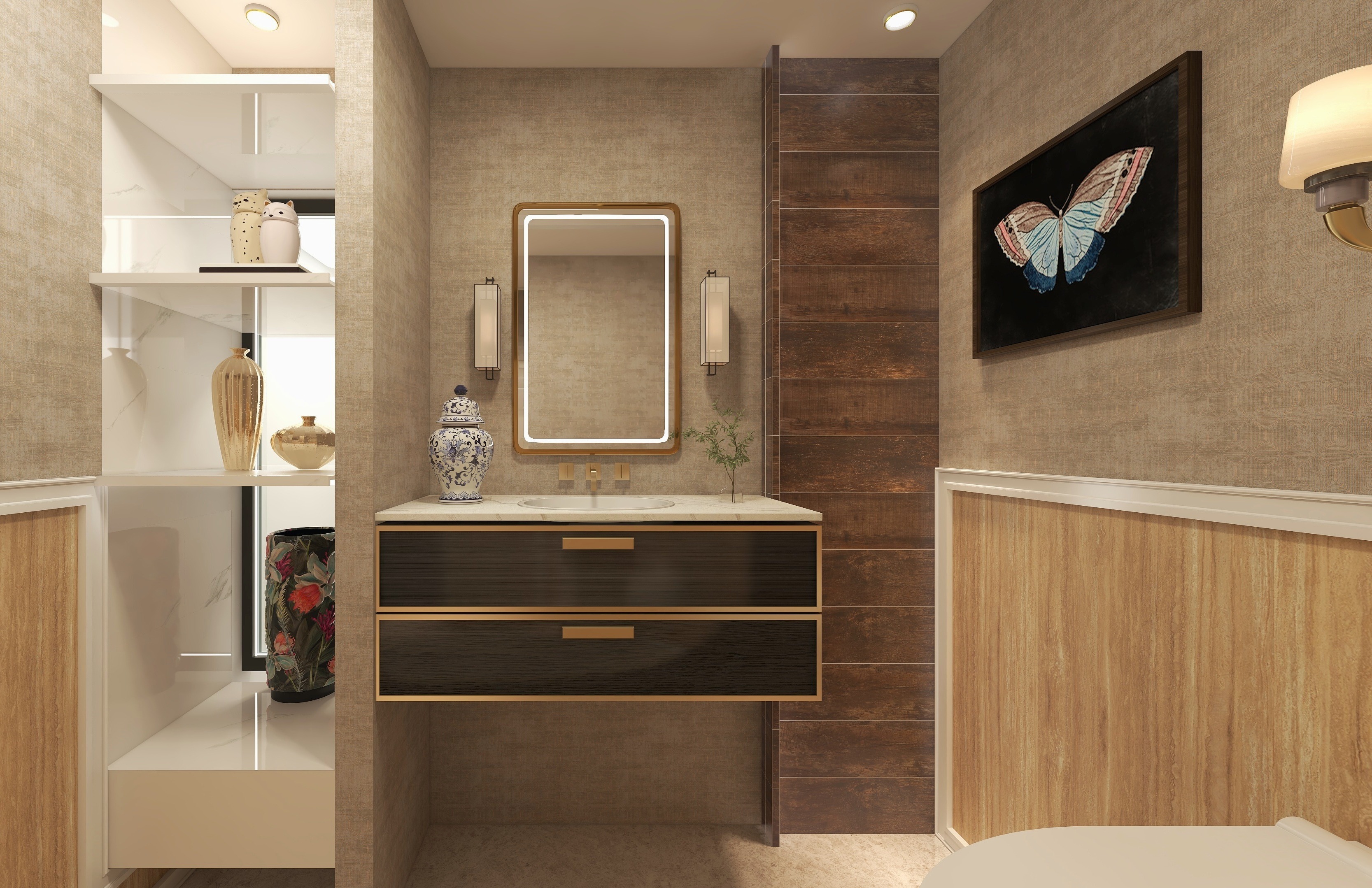 POWDER ROOM-Coohom design community