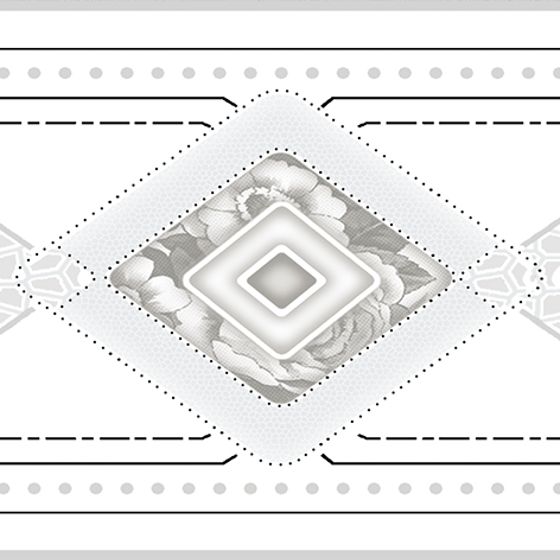 White Corner Line Panel 3D Model – Stylish Finishes Free